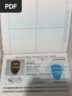 Passport Front Page | PDF