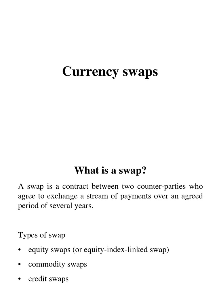 Swap PDF!!!!! | PDF | Currency Swap | Swap (Finance)