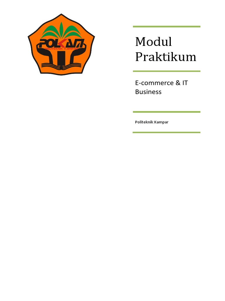 Modul Praktikum e Commerce | PDF
