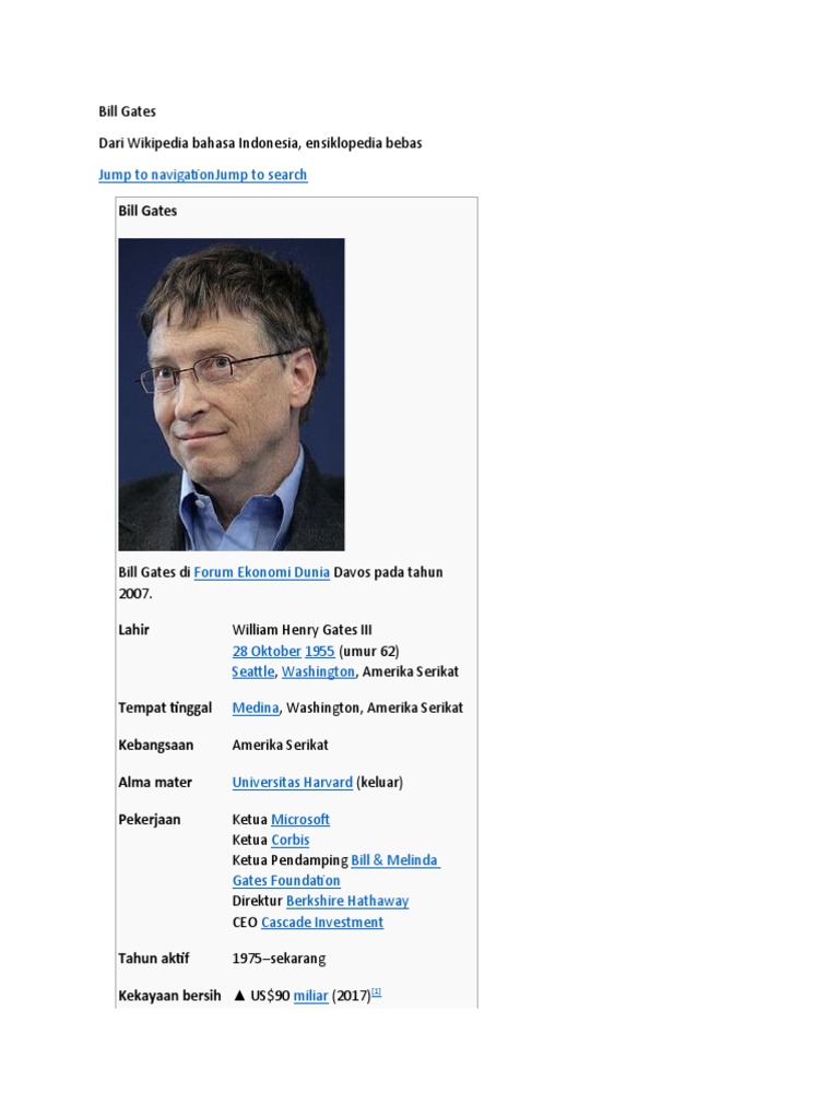 Bill Gates | PDF