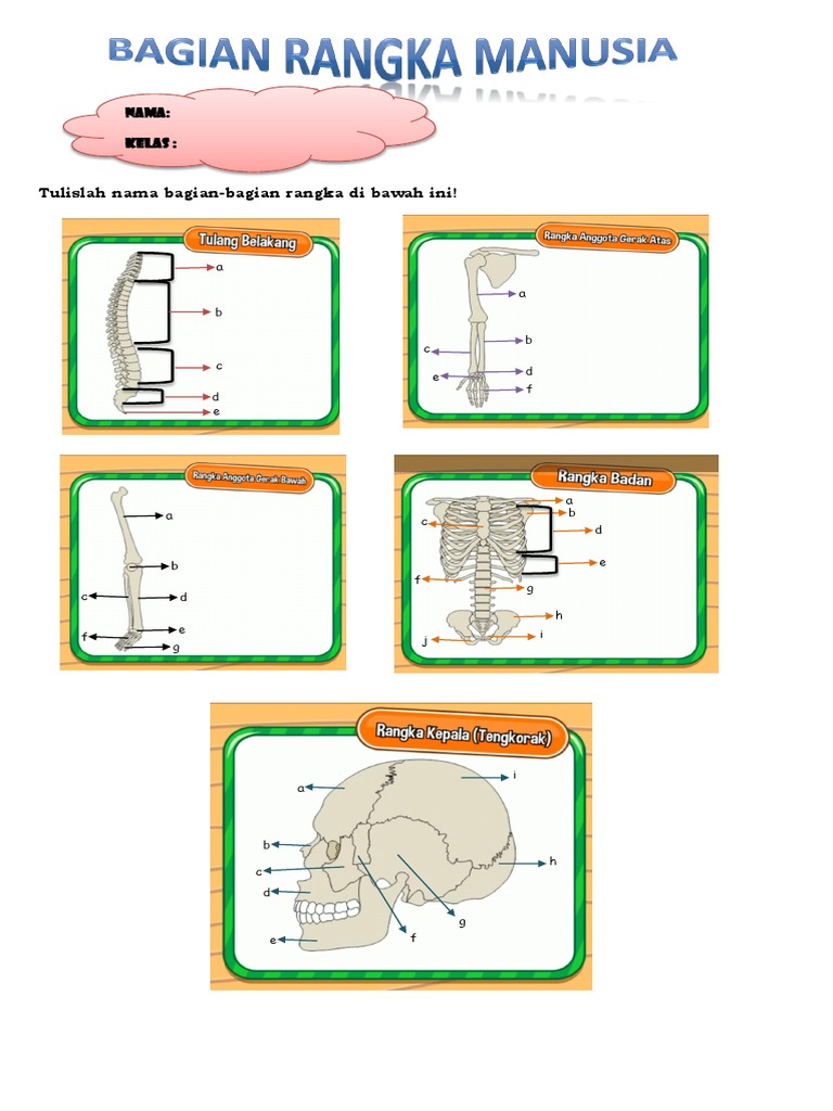 Worksheet Rangka | PDF