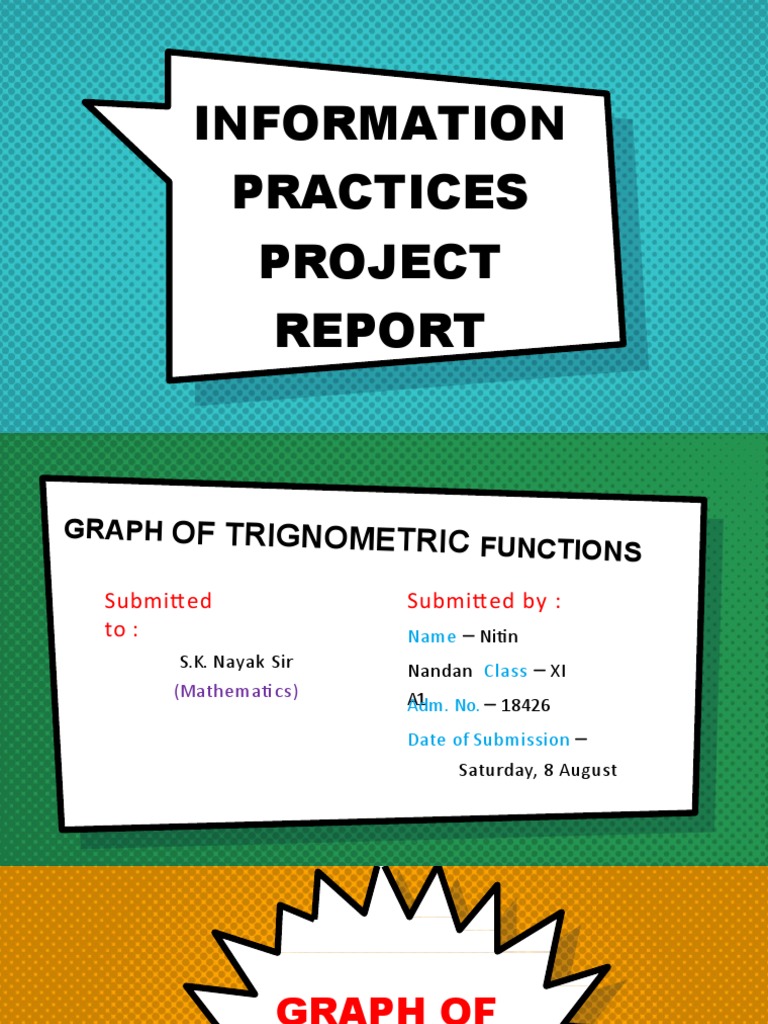 Project On Trigonometry. | PDF | Trigonometric Functions | Sine