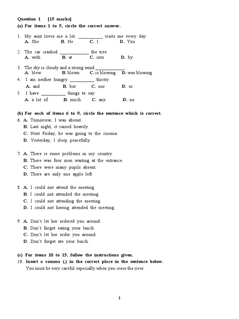 Grade 9 Exam Paper | PDF