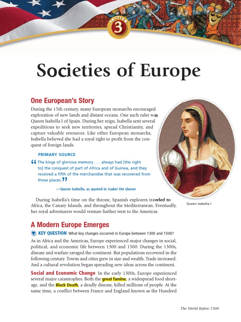 Societies of Europe | PDF | Europe | Renaissance