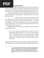 Evolution of Hip Hop Culture and Music | PDF | Hip Hop Music | Mass Media