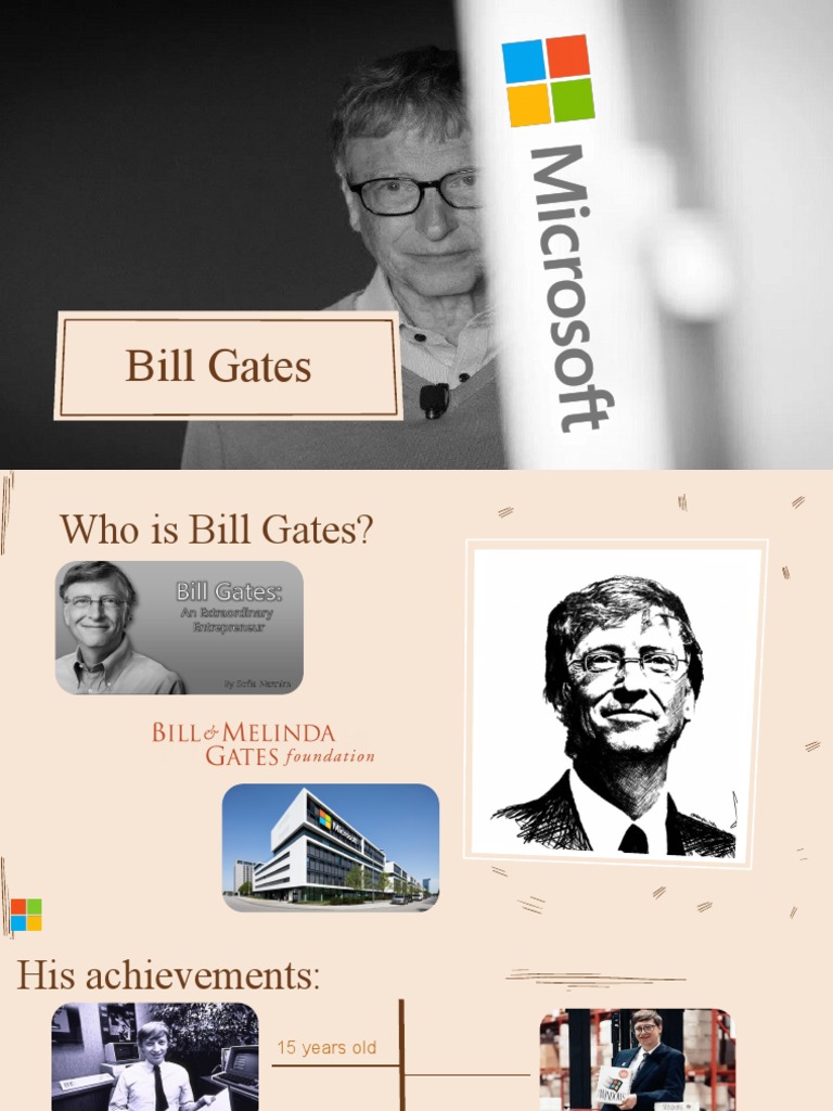 Bill Gates Biography | PDF