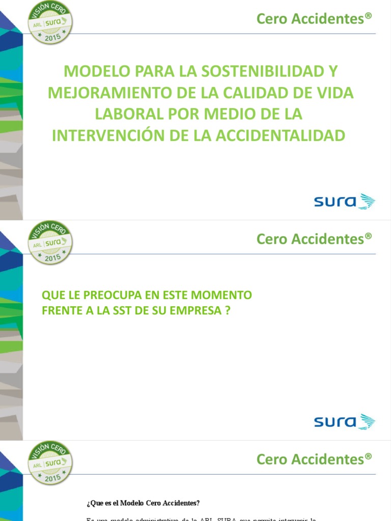 Modelo Cero AT | PDF | Calidad (comercial) | Seguridad y salud ocupacional
