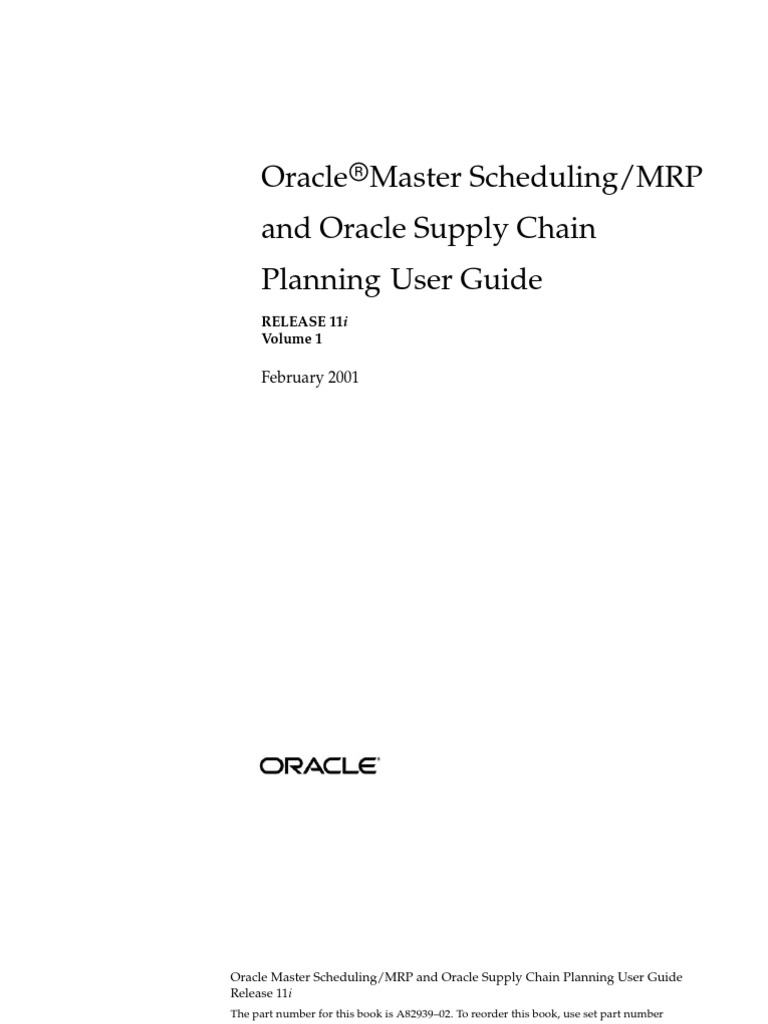 115mrpug MRP - Supply Chain | PDF