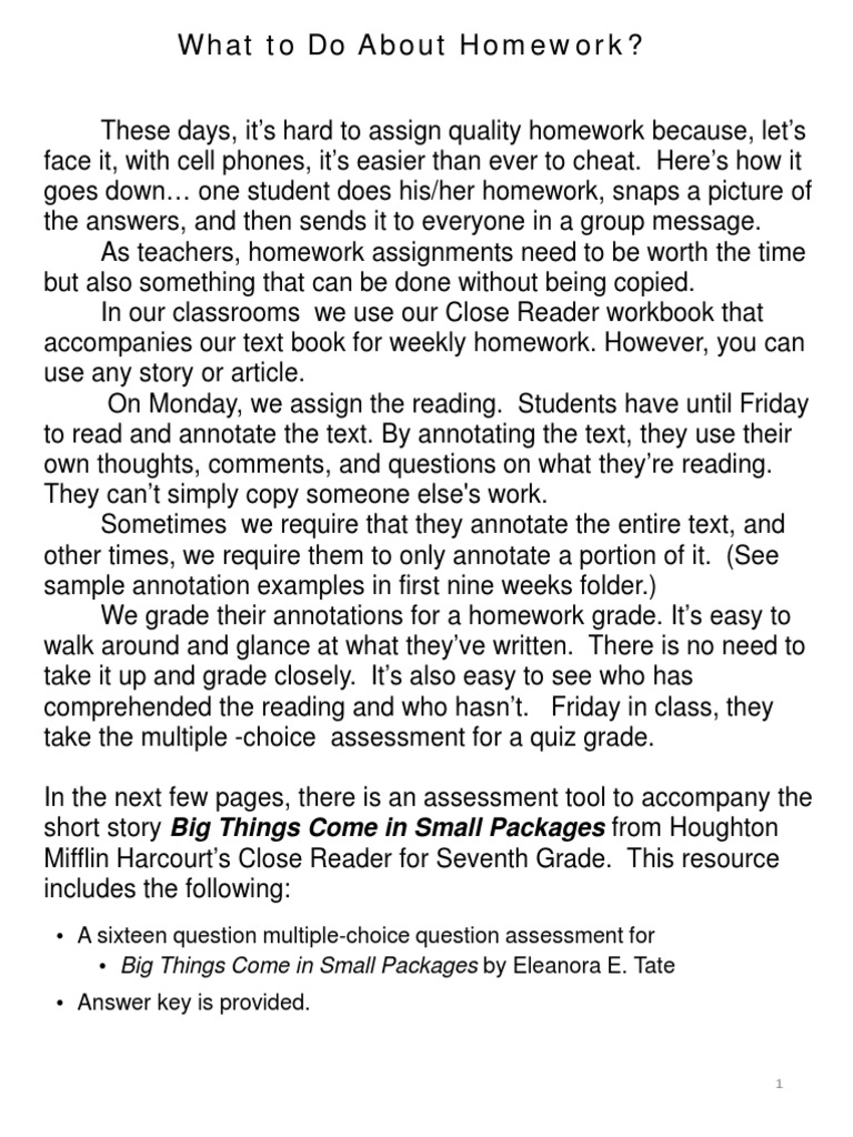 Homework Annotations Help Students Avoid Cheating | PDF | Homework