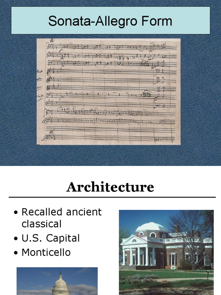 Sonata-Allegro Form | PDF