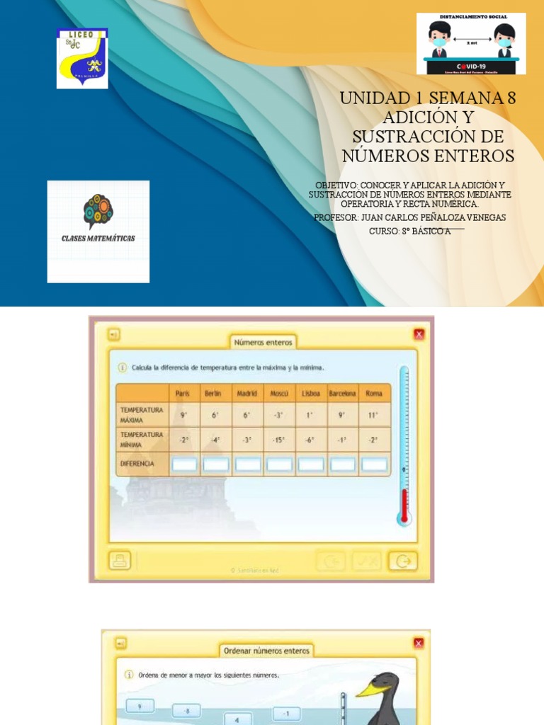 Octavo Básico Unidad 1 Clase 1 | PDF