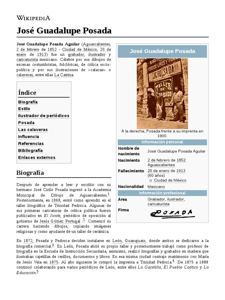 José Guadalupe Posada | PDF