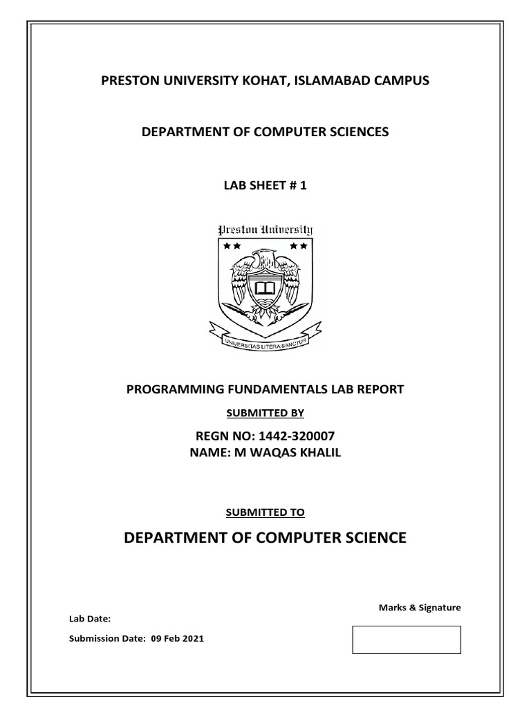 My Python Lab Sheet1 | PDF | Computer Programming | Algorithms