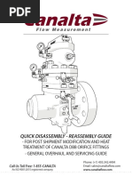 Daniel Senior Orifice Fitting Manual | PDF | Valve | Steel