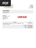 Food Bill Format | PDF