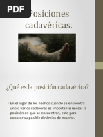 Interpretación Criminalística de Las Posiciones Cadavéricas | PDF ...