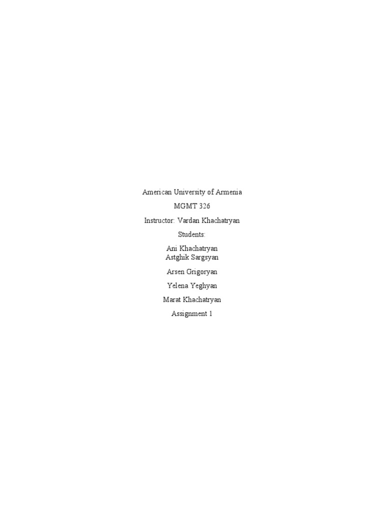 MGMT326 Buffet Letter Assignment 1 | PDF | Investing | Dividend