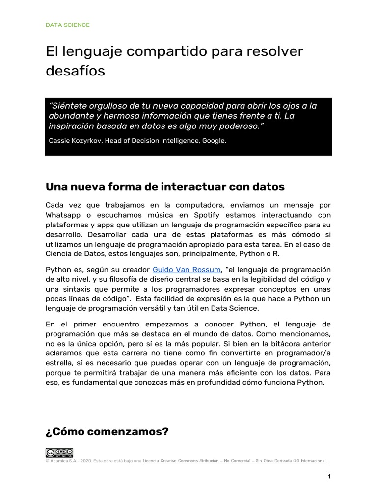 DS Bitácora 02 Python Tipos de Datos | PDF | Lenguaje de programación ...