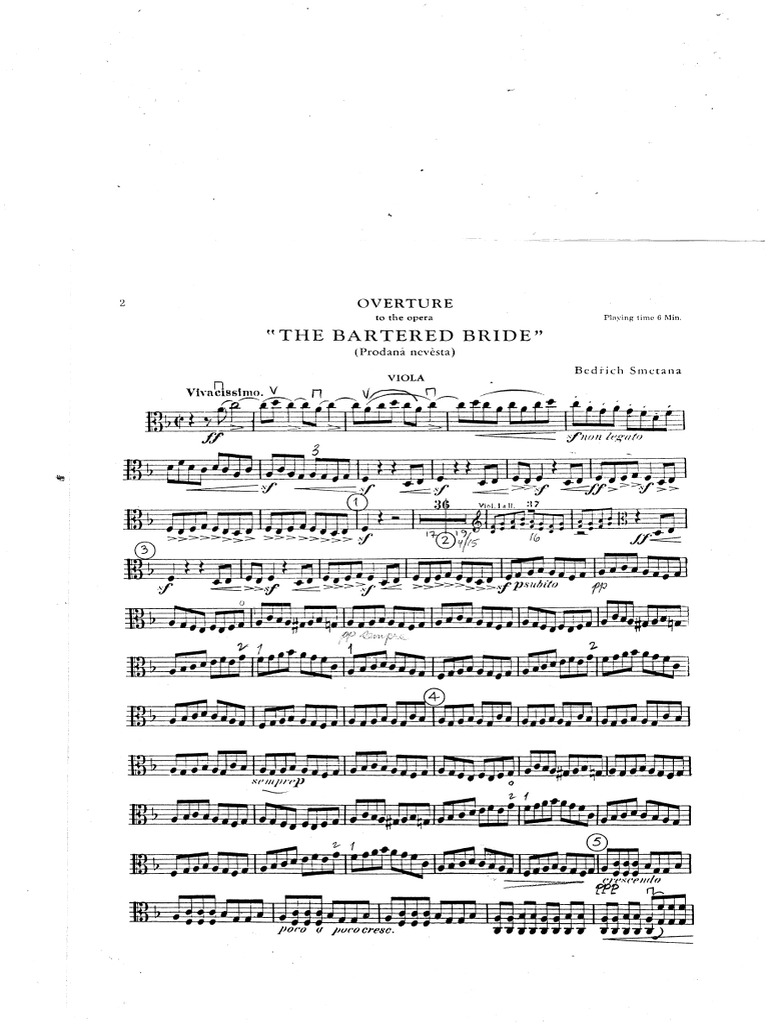 Viola Parts | PDF