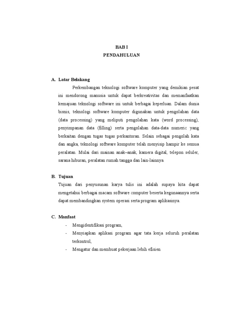 Makalah Software | PDF