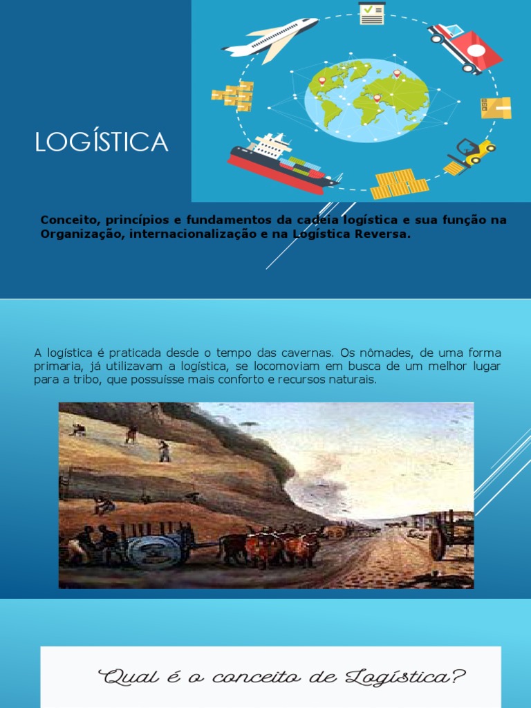Conceitos de Logística | PDF | Logística | Cadeia de suprimentos