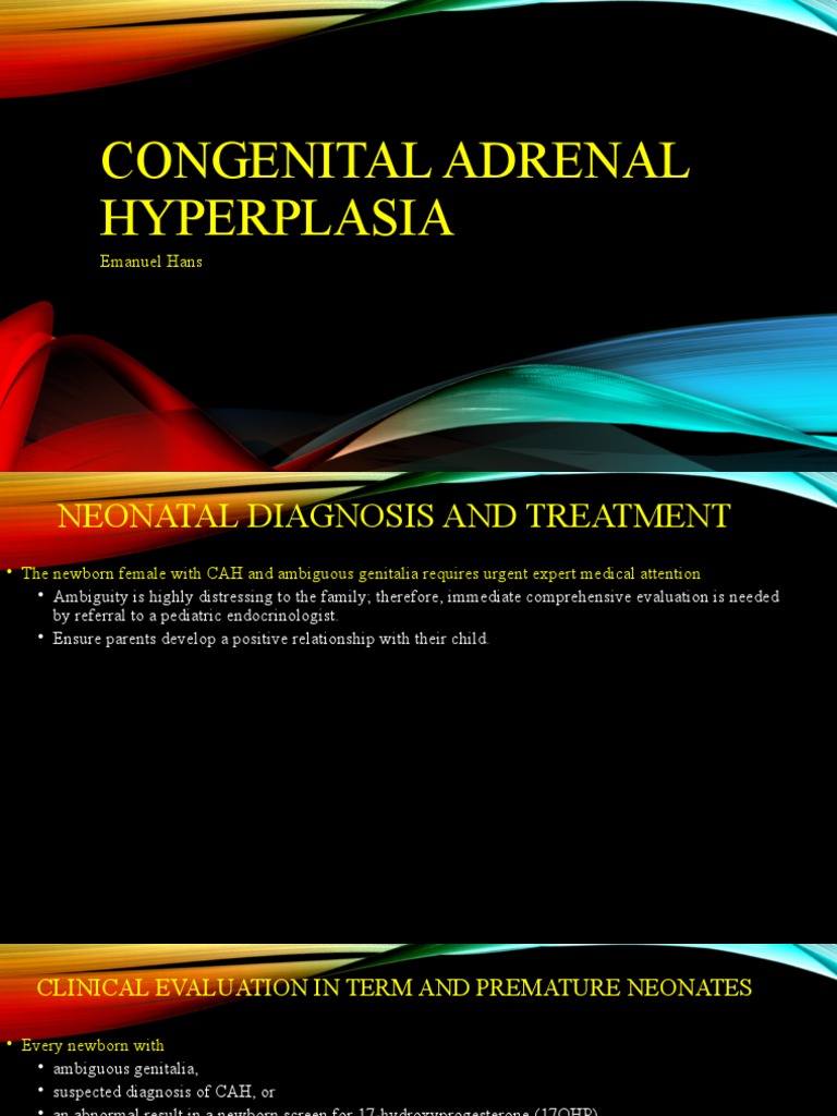 Neonatal CAH Diagnosis & Treatment Guide | PDF | Glucocorticoid | Cortisol