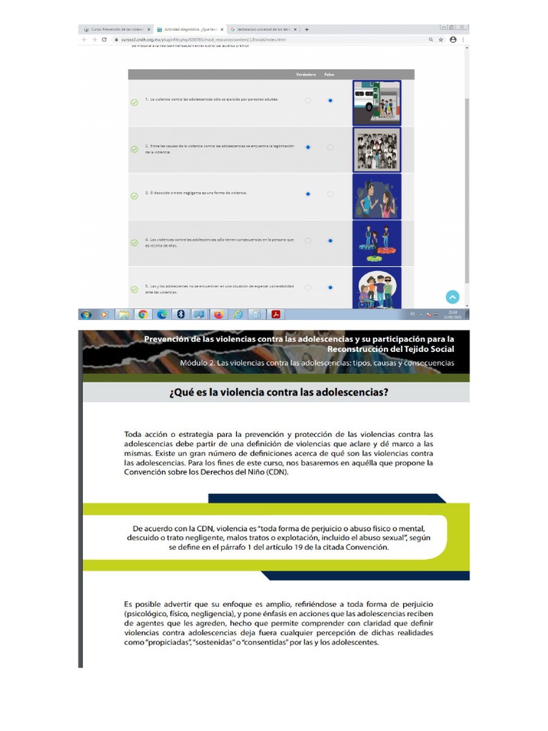 Modulo 2 CNDH | PDF | Violencia | Salud mental