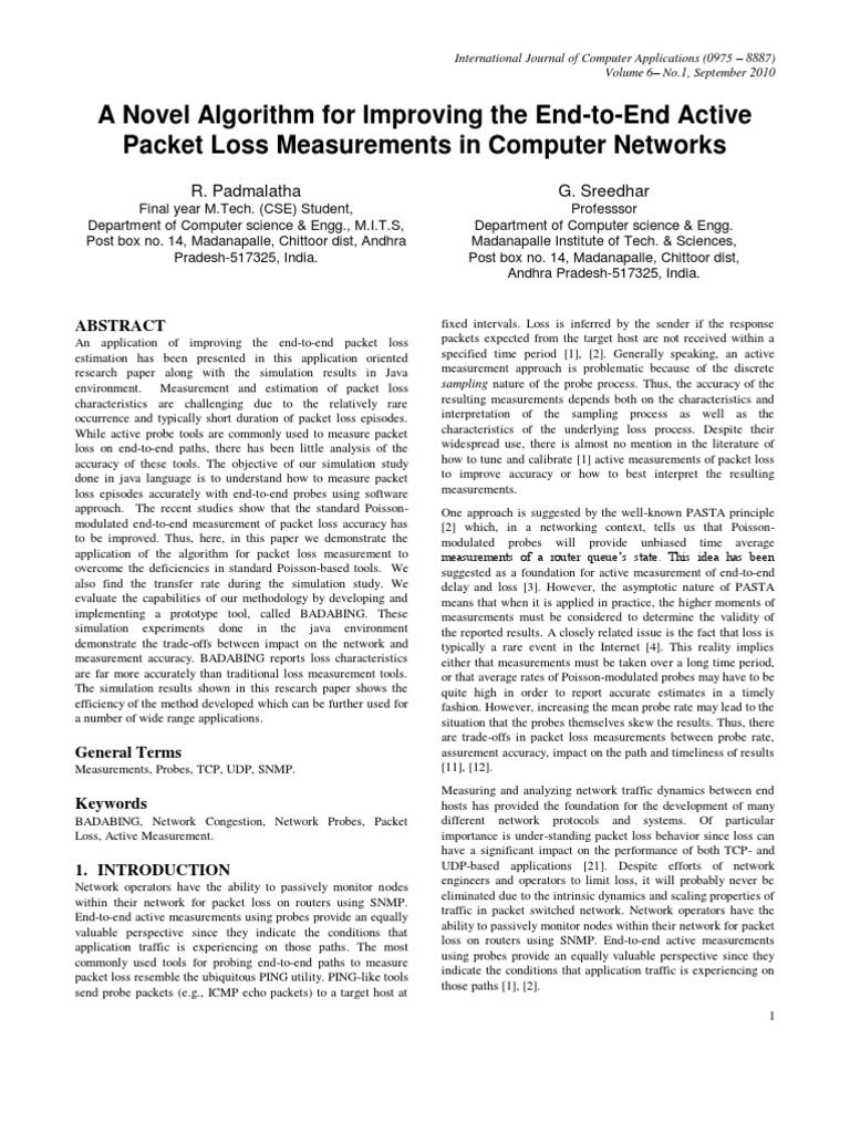 Bada Bing Algorithm Technique Explained in Detail | PDF | Transmission ...