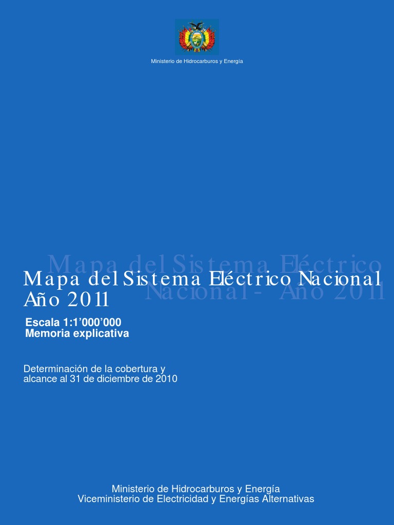 Mapa Sistema Electrico | PDF | Sistema de información geográfica ...