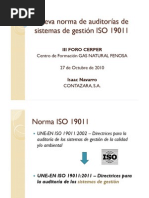 Iso 19000 | PDF | Auditoría | Gestión de la calidad
