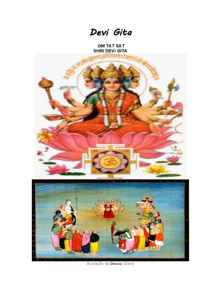 Cântico da Deusa: Devi Gita | PDF | Devi | Mitologia grega