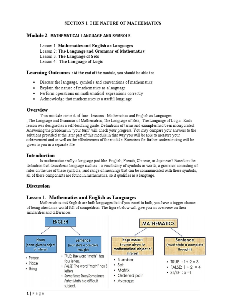 Mmw Module 2 Pdf Set Mathematics If And Only If