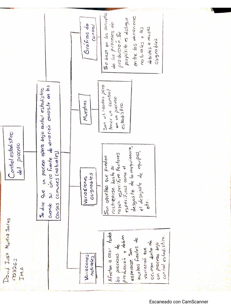 Mapa Conceptual Control de Calidad | PDF