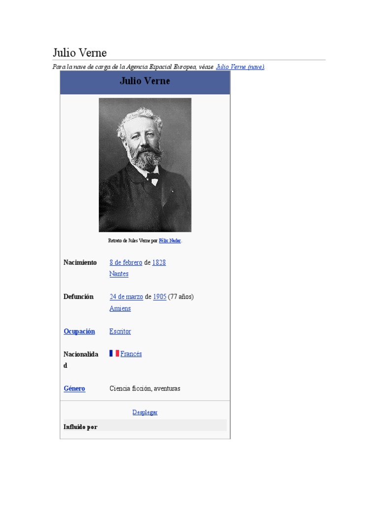 Julio Verne | PDF | Julio Verne