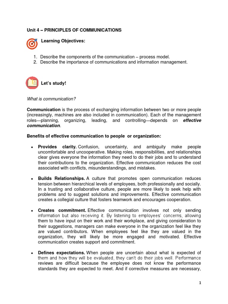 Communication Principles | PDF | Communication | Software