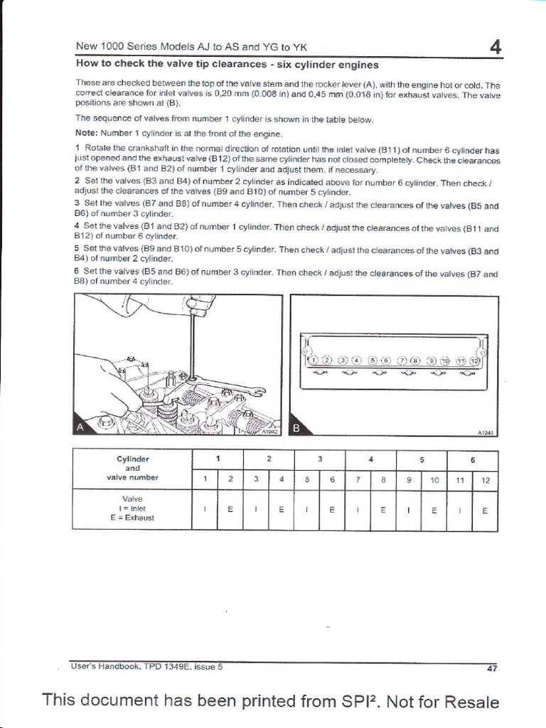 Valve Lash | PDF