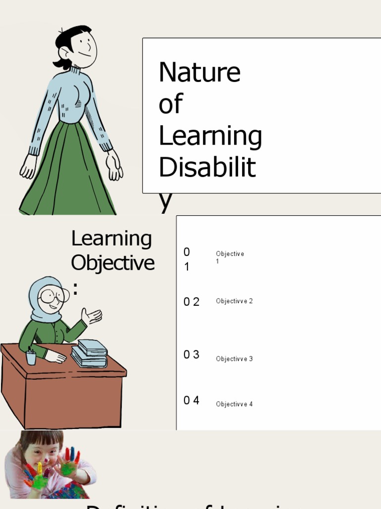 Nature of Learning Disability | PDF | Learning Disability | Dyslexia