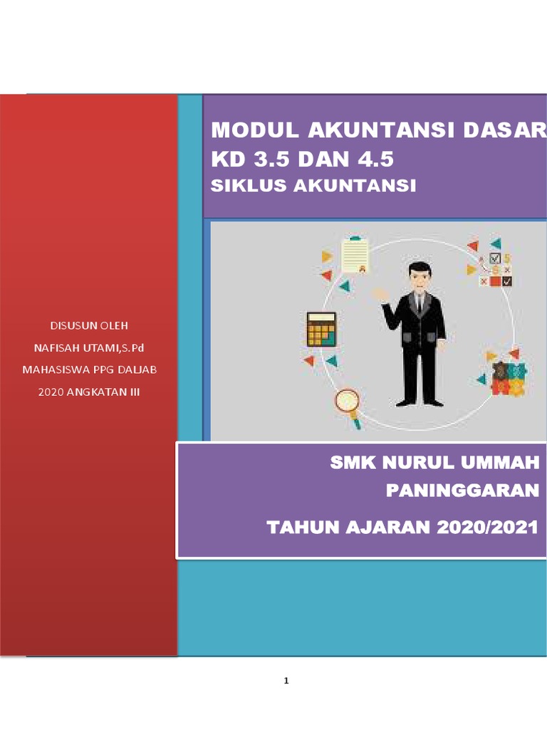 Modul Akuntansi Dasar KD 3.5 DAN 4.5 | PDF