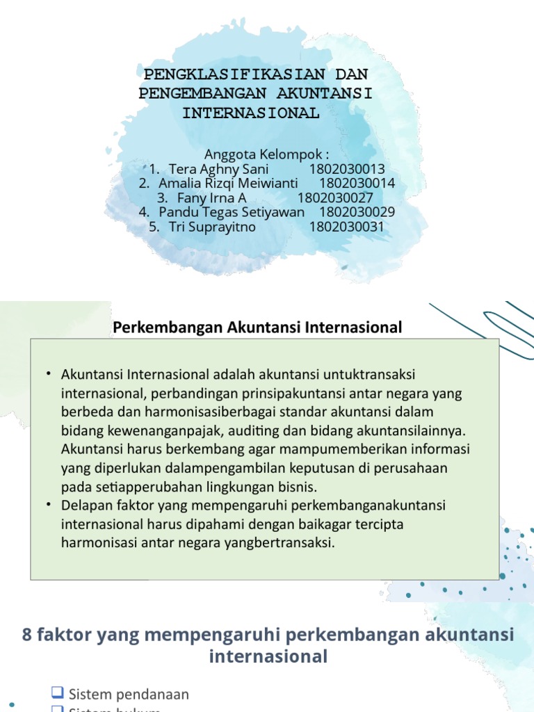 Kel 2 Akt Internasional | PDF