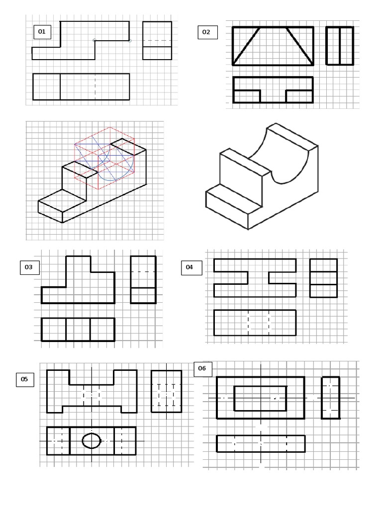 Projeções Ortogonais para Perspectivas | PDF