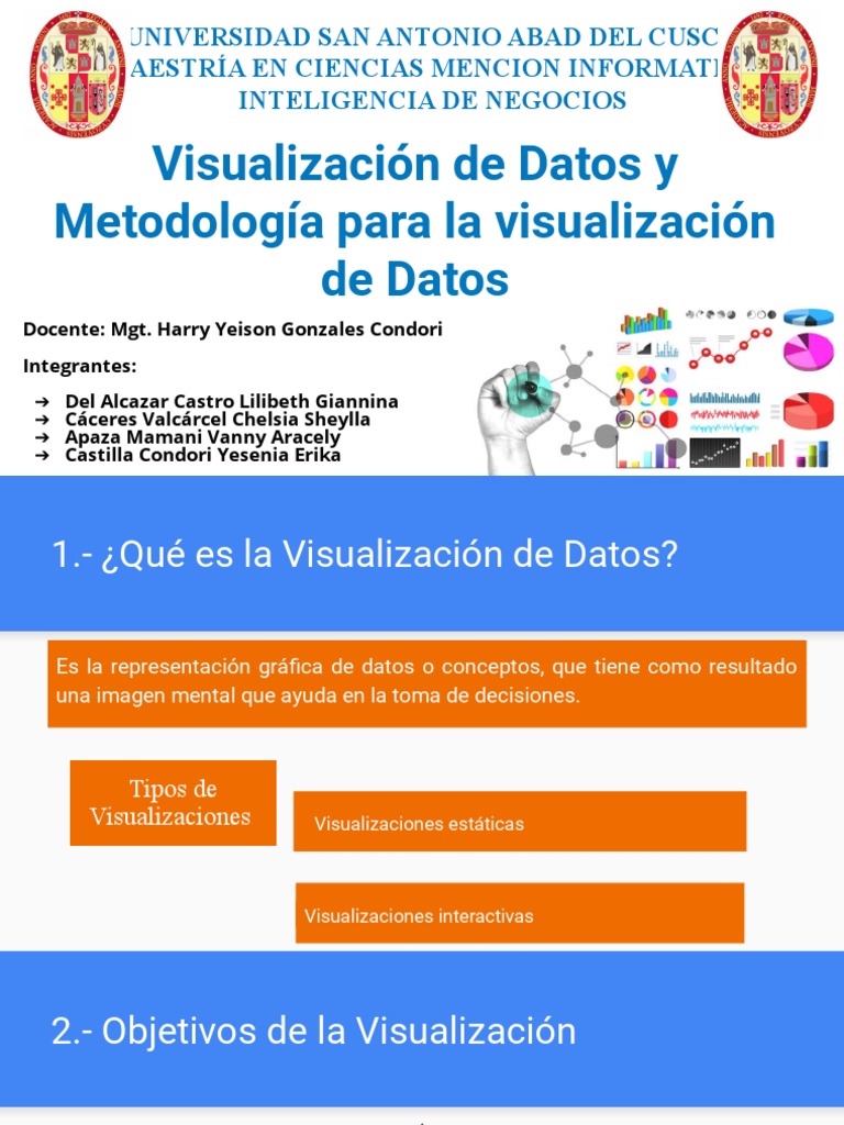 Visualizacion de Datos y Metodologia Unidad 3 - EQUIPO 3 | PDF | Red ...