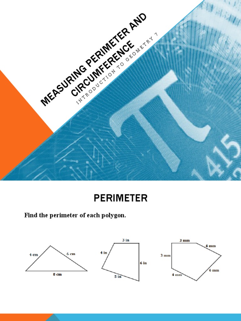 Measuring Perimeter and Circumference | PDF