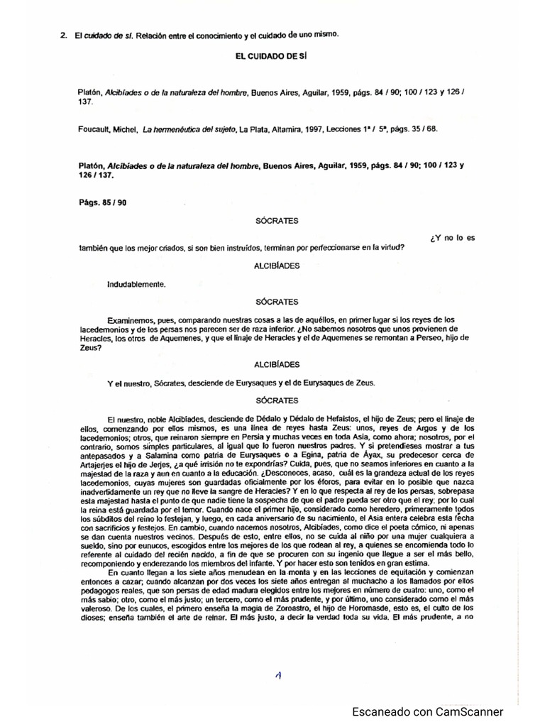 Platón. Alcibíades | PDF