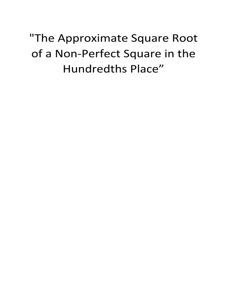 the-approximate-square-root-of-a-non-pdf-numbers-conjecture