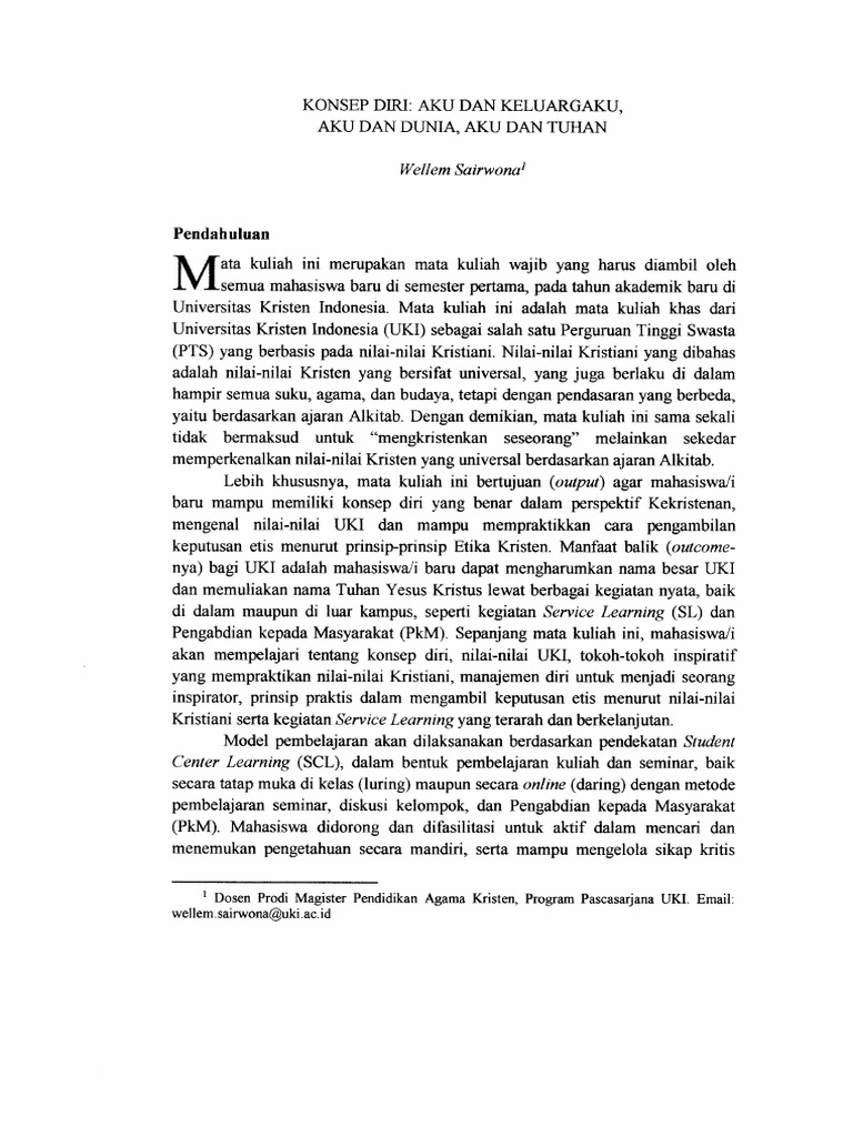 Modul Ek 1 - Aku Dan Keluargaku | PDF