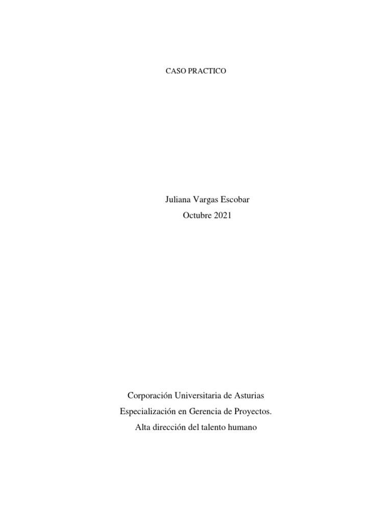 Caso Practico 1 | PDF