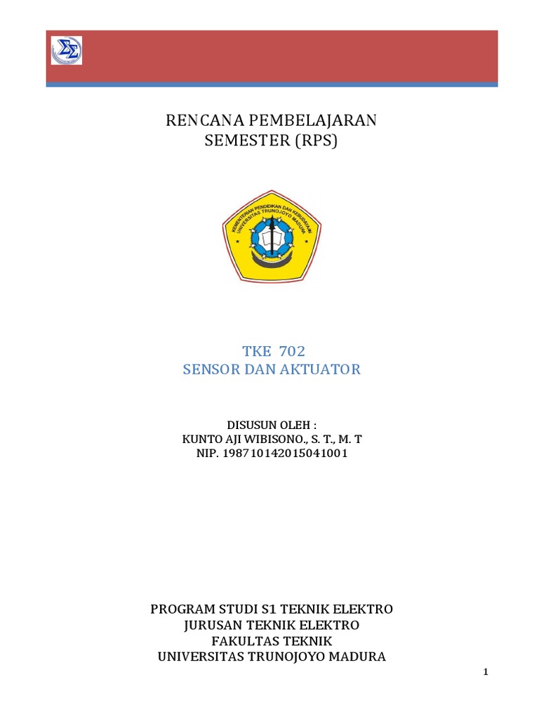 RPS Sensor dan Aktuator | PDF