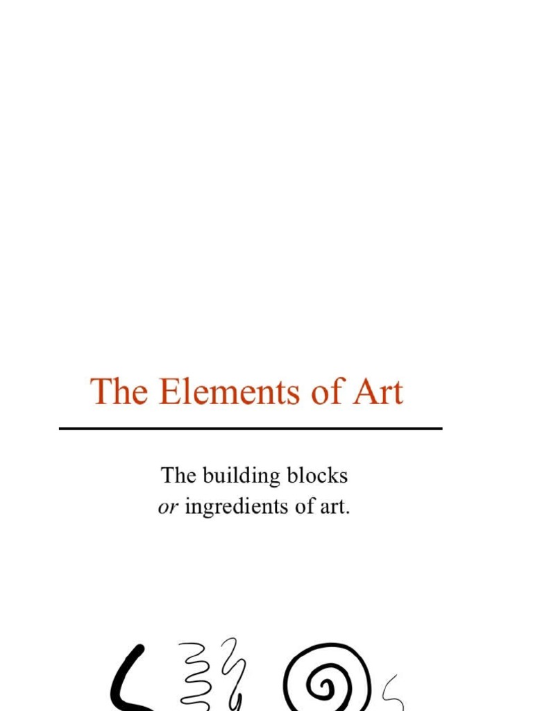Elements of Arts | PDF
