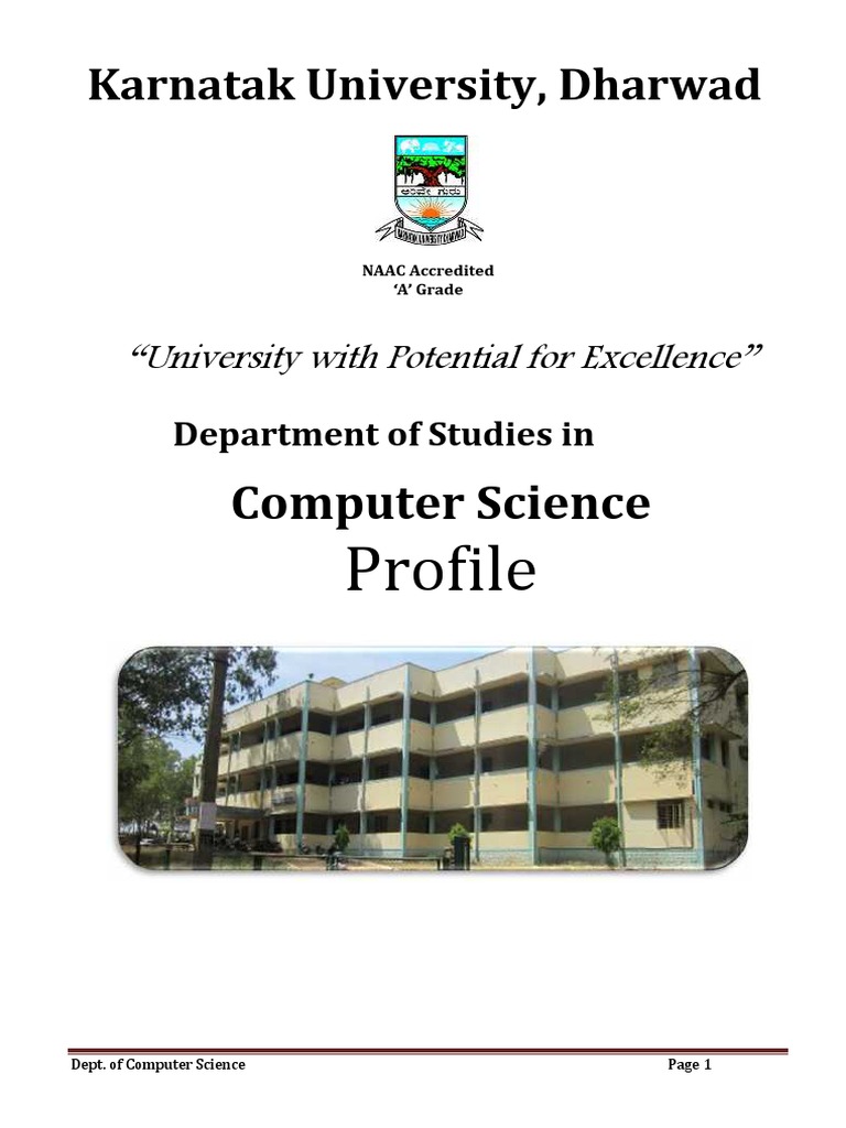 Profile of Computer Science Department | PDF | Doctor Of Philosophy ...
