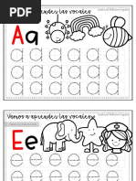 Cuadernillo - Vamos A Aprender Las Vocales 1.1 | PDF